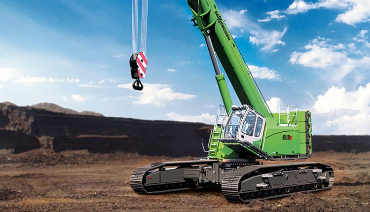 120 t telescopic crawler crane from SENNEBOGEN - Cranesy