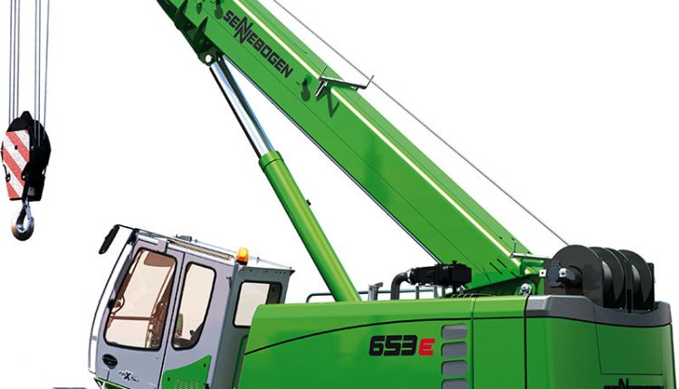 SENNEBOGEN launches a new 50 t telescopic crawler crane - Cranesy