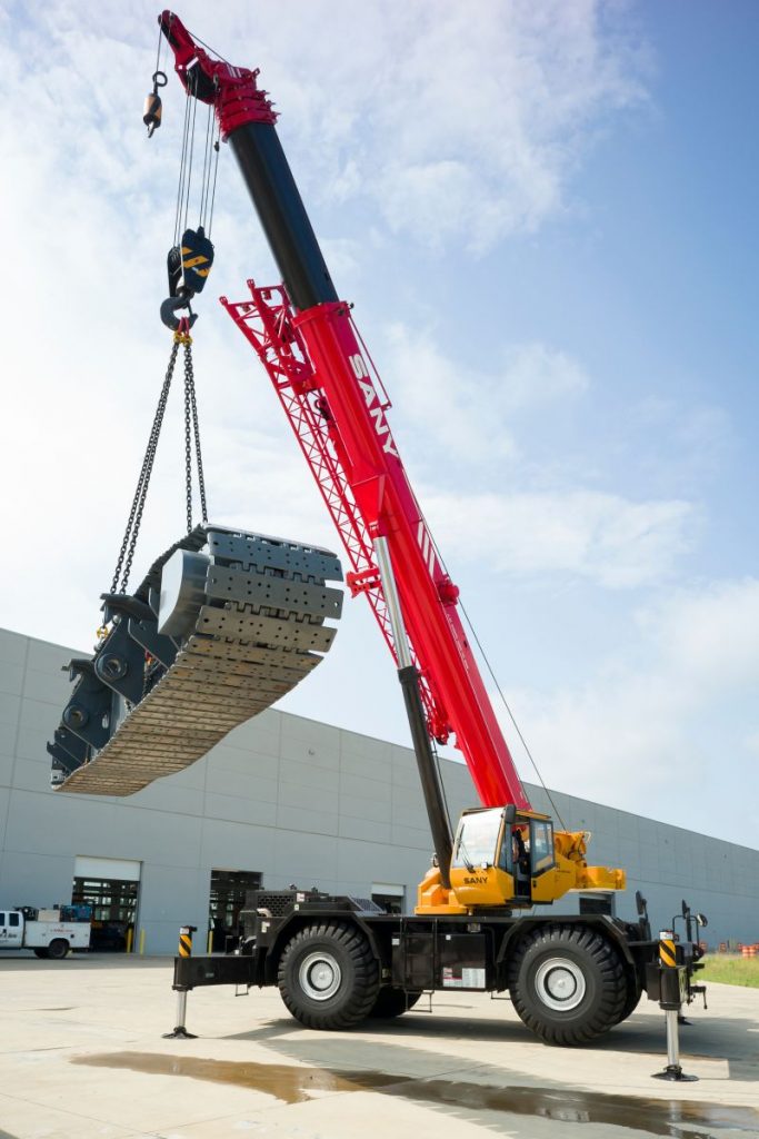 Ritchie Bros Sells Largest All Terrain Crane Ever: Terex Demag AC700 ...