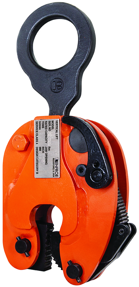 Caldwell Vertical Clamp For Lifting, Turning Curved Loads - Cranesy